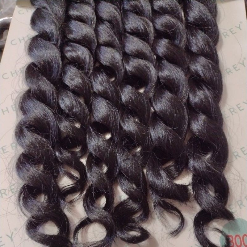 Cabelo Angel Curl, várias cores, 300gr | Shopee Brasil