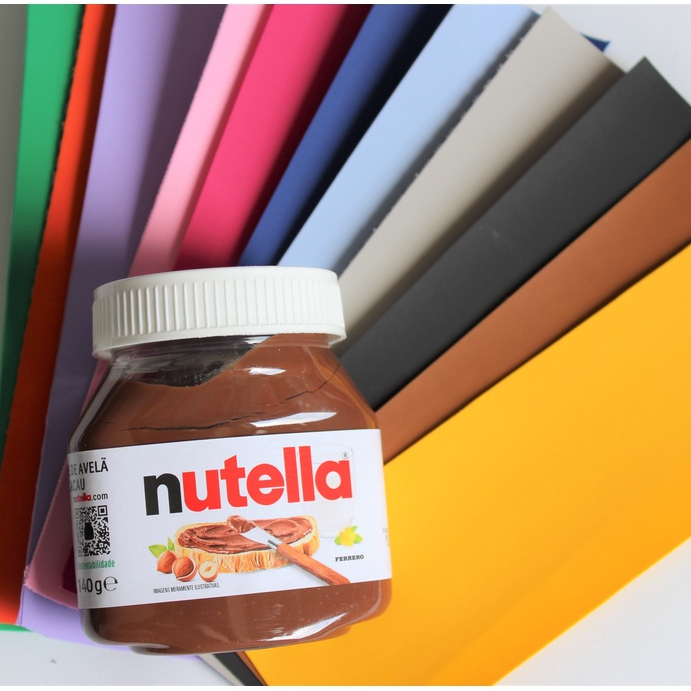 Kit Nutella 40g Corino Liso 5 peças Envelopamento de Personalizados de ...