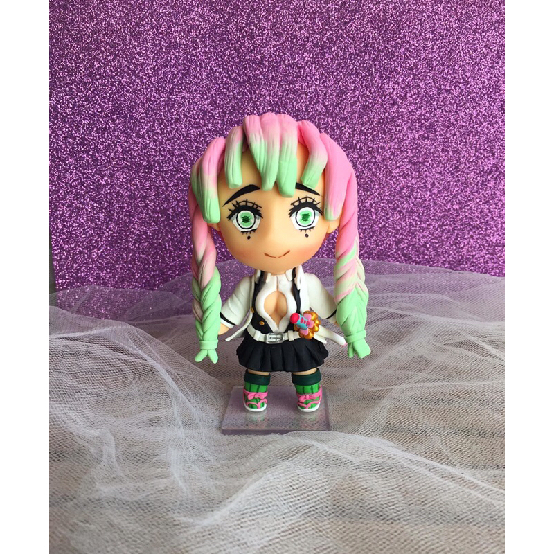 Boneco Chibi Mitsuri(Kimetsu Noyaiba) | Shopee Brasil