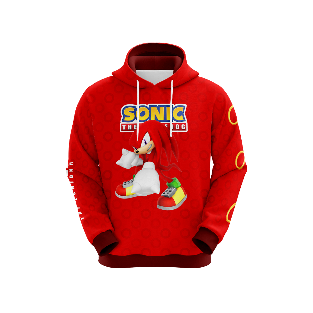 Blusa Moletom Sonic Badass Knuckles Game Jogo Frio Ref 0046 | Shopee Brasil
