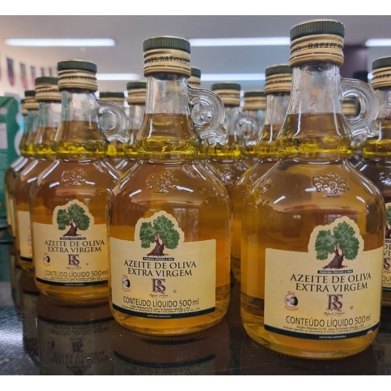 Kit com 2 AZEITE ESPANHOL RAFAEL SALGADO DE OLIVA EXTRA VIRGEM 500ML | Shopee Brasil