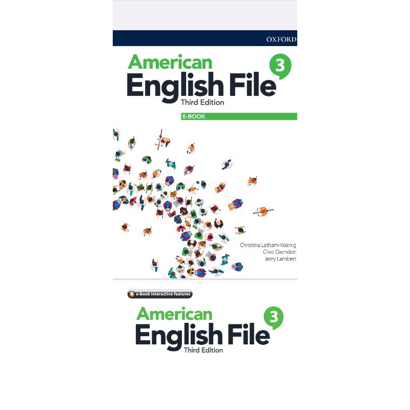 American English File Level 3 Third Edition St book mais workbook ...