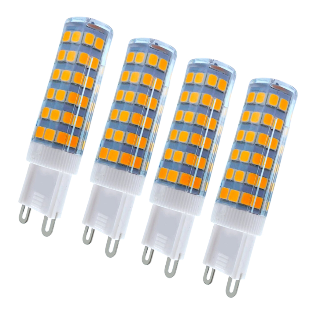 4 Lâmpada Led G9 7W 110v 220v Halopin Lustres Arandelas | Shopee Brasil