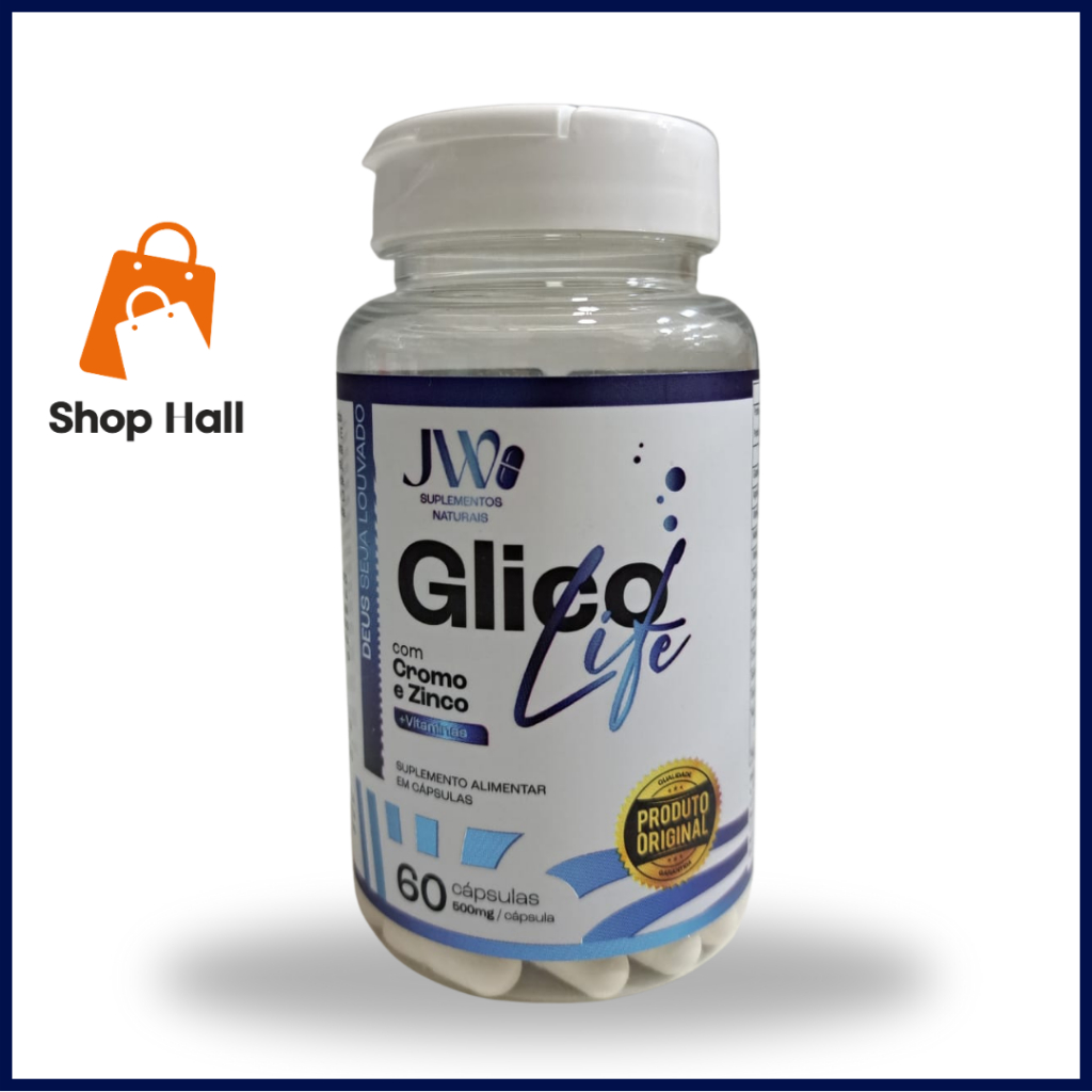 Glico Life 60 Cápsulas controle da glicose - Suplemento alimentar ...
