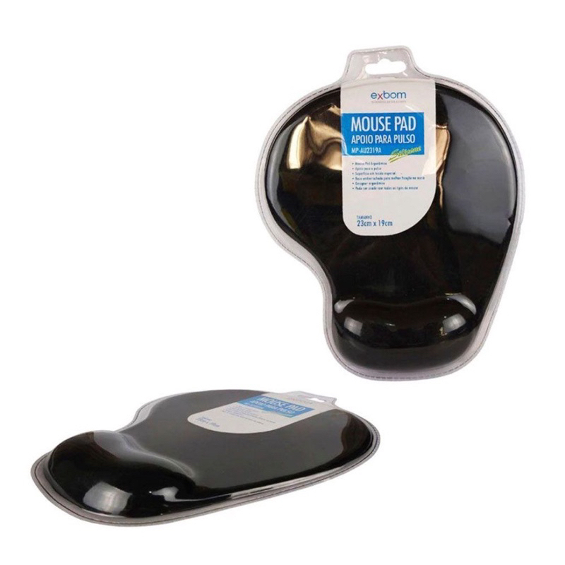 Confira Mouse Pad Ergonômico Com Apoio de Pulso, Punho em Silicone | Shopee Brasil