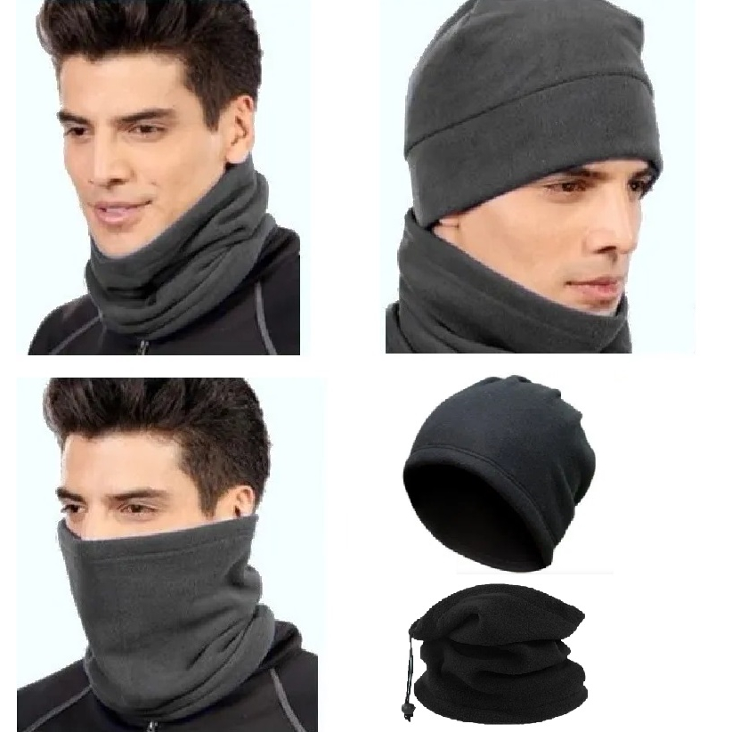 Touca Balaclava Gola Mascara Bandana Cachecol Multiuso Frio Intenso ...