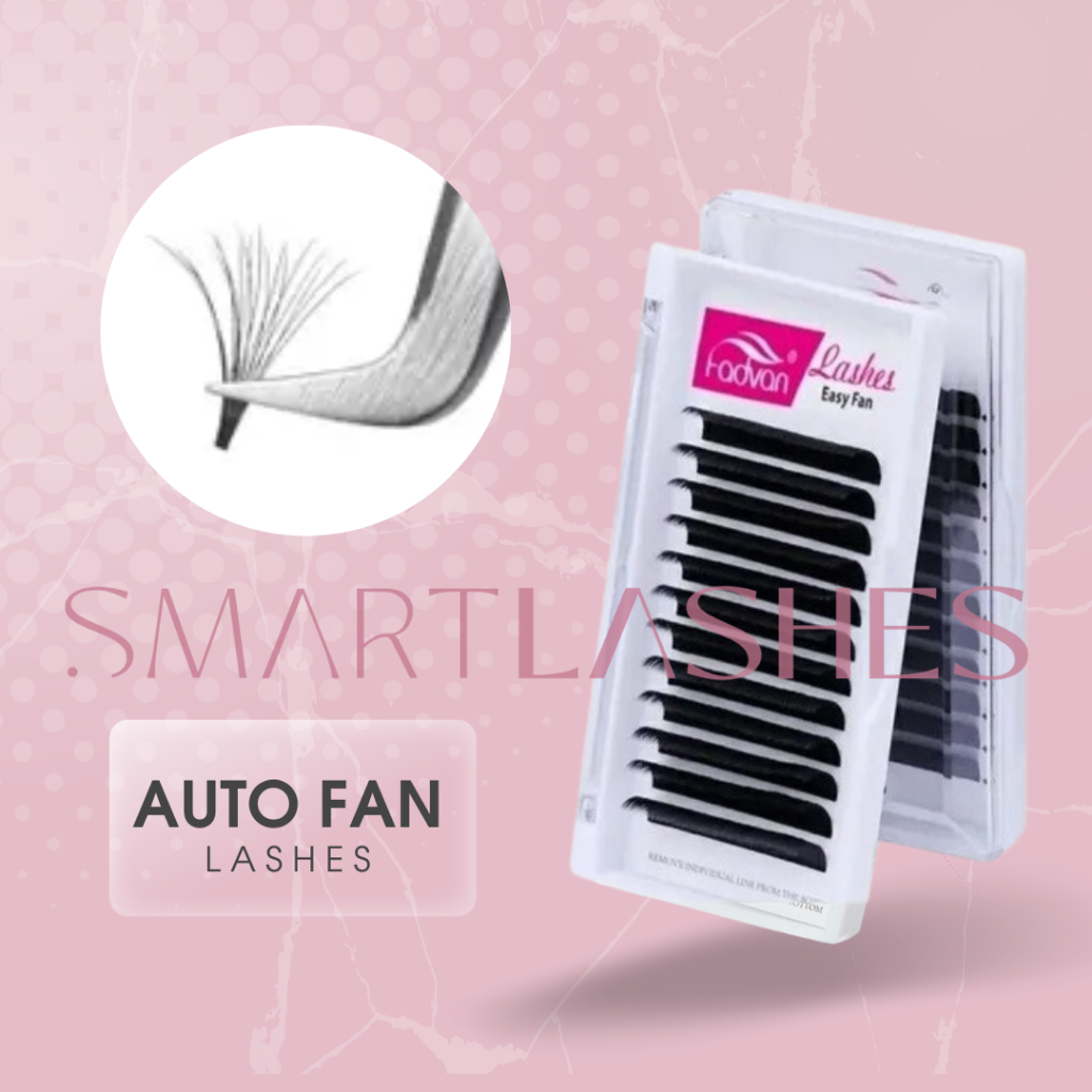 Cílios Auto Fan Fadvan Easy Fan Volume Russo e Mega Volume extensão de ...
