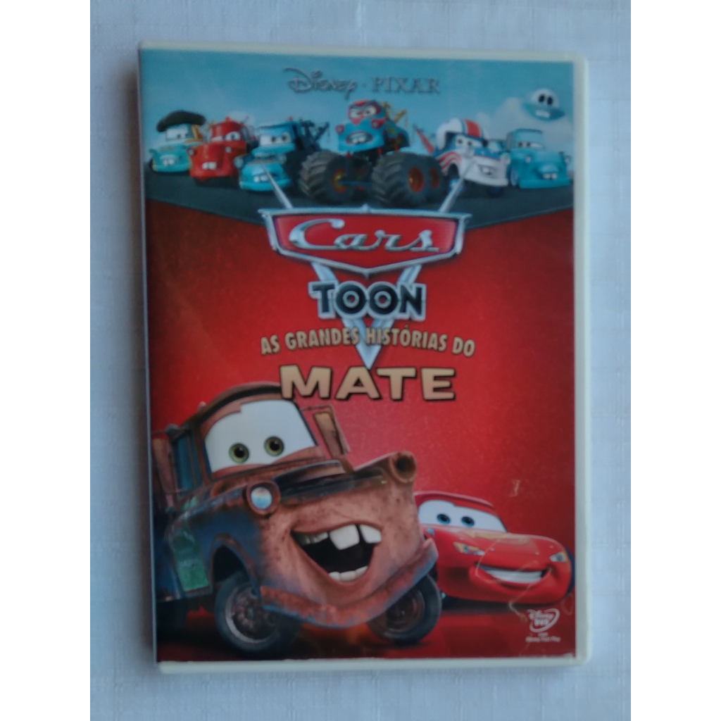Dvd Cars Toon - As Grandes Aventuras do Mate (original) | Shopee Brasil