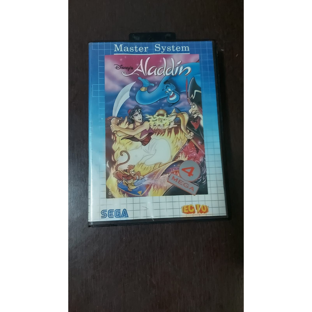 Jogo Aladdin - Master System | Shopee Brasil
