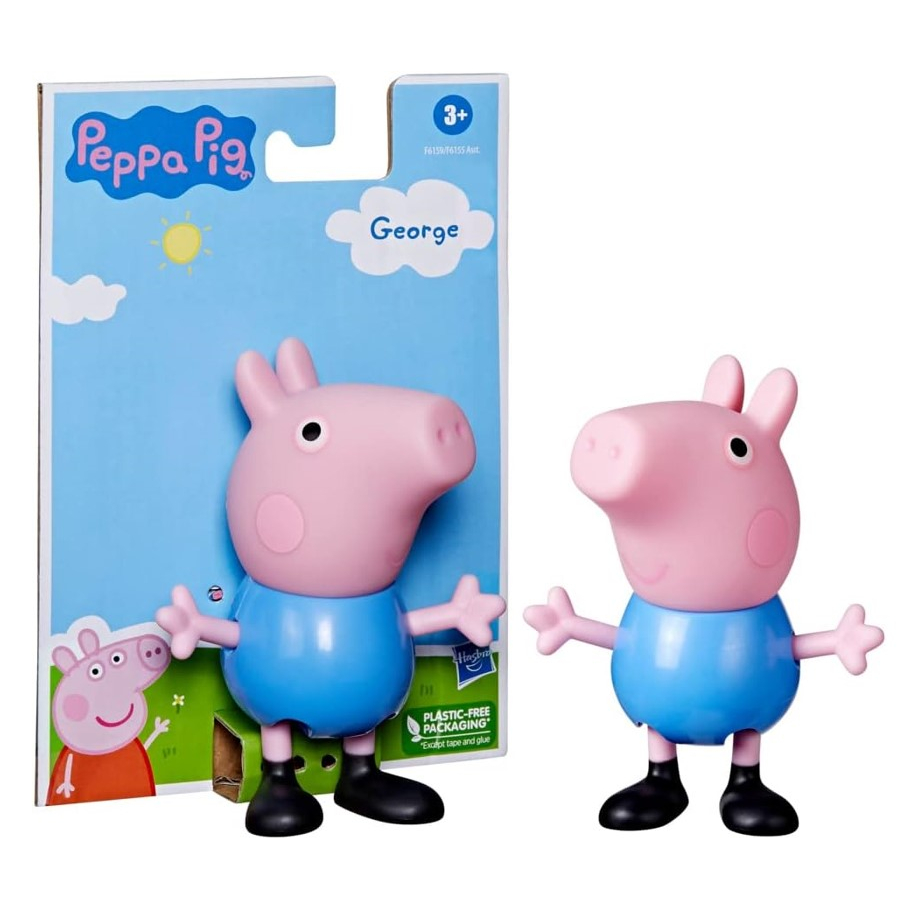 Boneco George Peppa Pig - Hasbro F6159 | Shopee Brasil