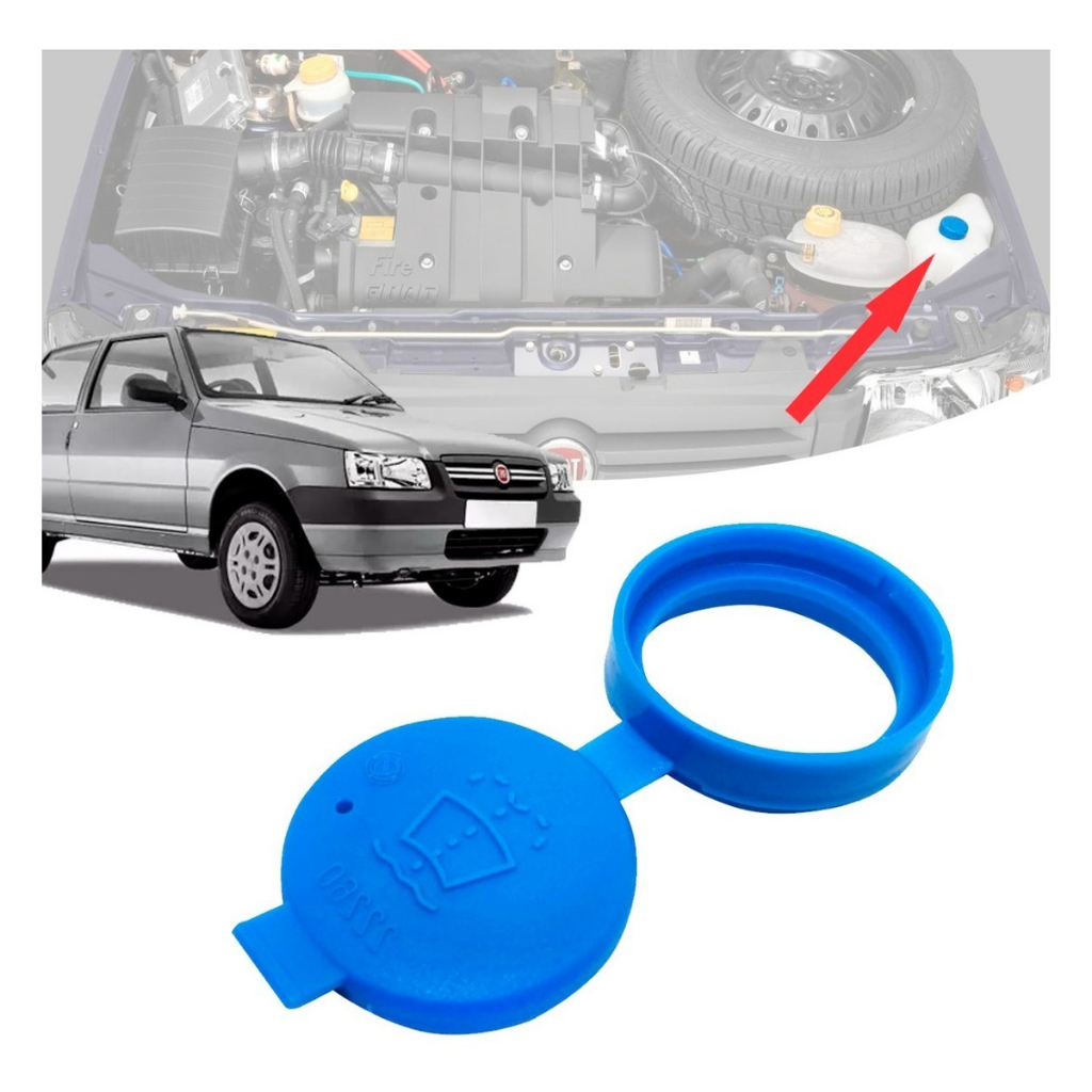 Tampa Do Reservatorio de Agua Limpador Parabrisa Fiat Idea Uno Stilo ...