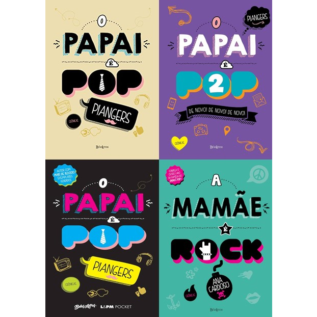 Coleção O Papai é Pop & A Mamãe é Rock / Marcos Piangers e Ana Cardoso ... Coleção O Papai é Pop & A Mamãe é Rock / Marcos Piangers e Ana Cardoso ...