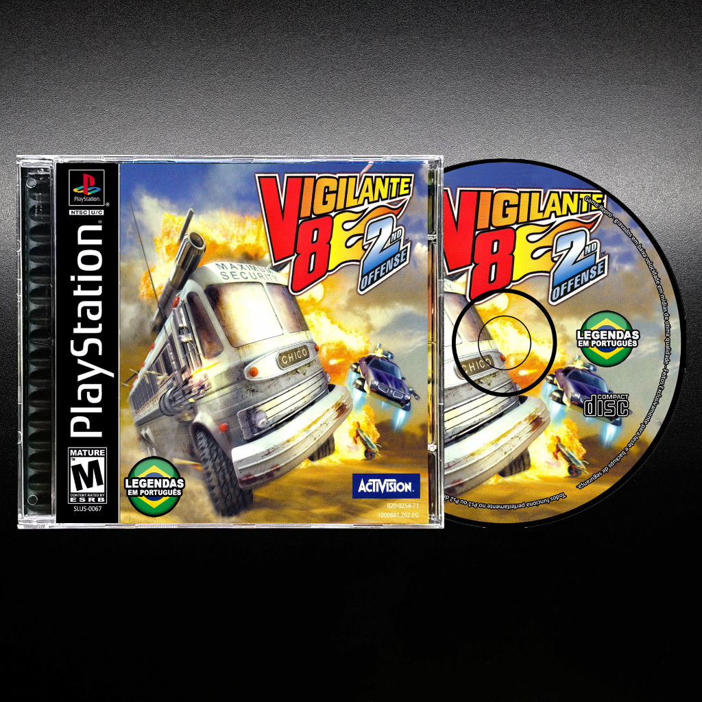 Vigilante 8 2nd - Português - Ps1 / Psx / Repro / Retro / Patch iso ...