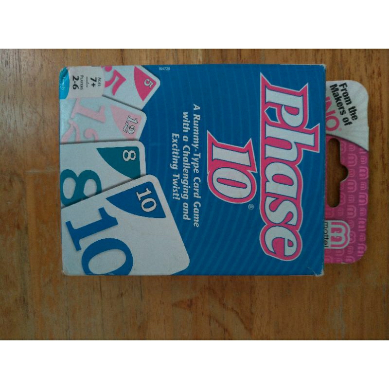 Jogo de cartas Phase 10 | Shopee Brasil