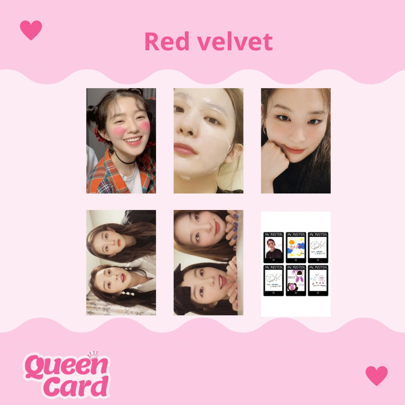 kit photocard red velvet com verso e holografico | Shopee Brasil