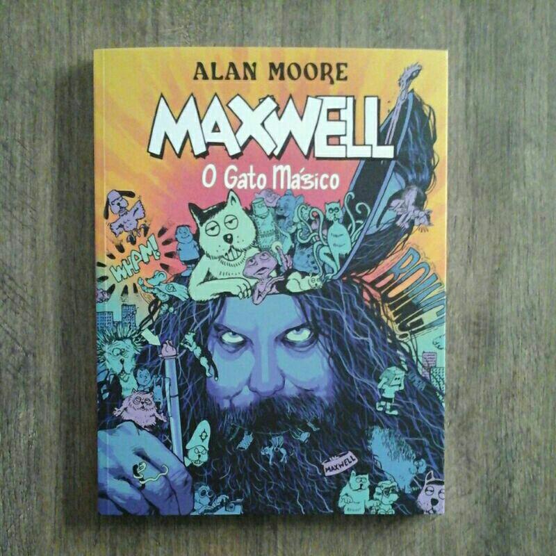 Hq Maxwell O Gato Mágico de Alan Moore | Shopee Brasil