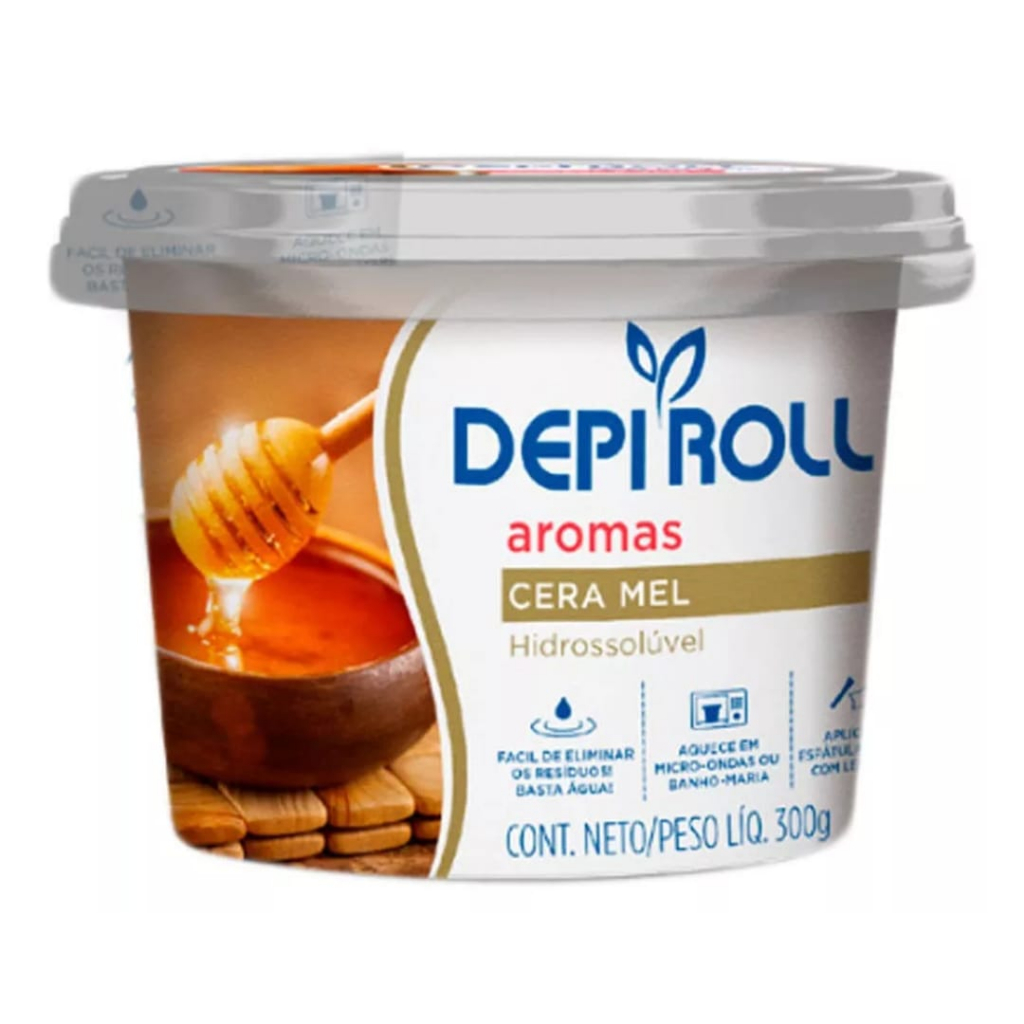Depi Roll Cera Mel Hidrossolúvel 300g | Shopee Brasil