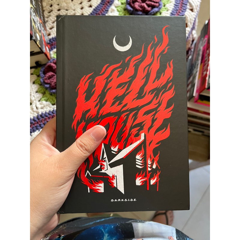 livro hell House darkside | Shopee Brasil