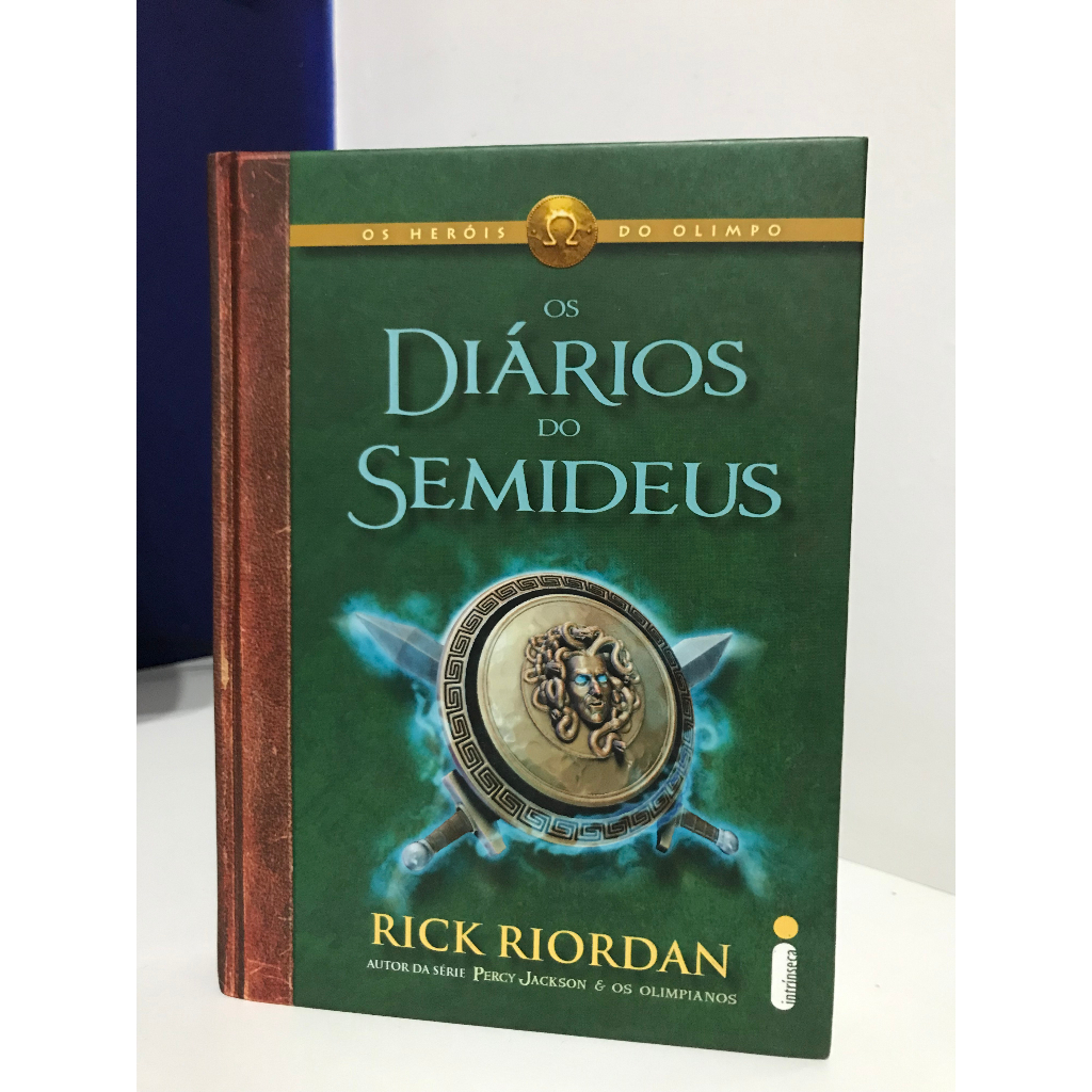 O Diário do Semideus e Os Arquivos do Semideus - Percy Jackson Edição ...
