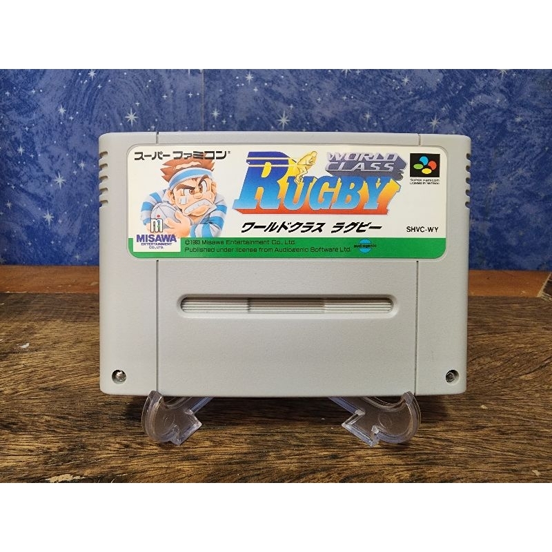 Jogo - World Class Rugby - Nintendo Super Famicom SNES | Shopee Brasil