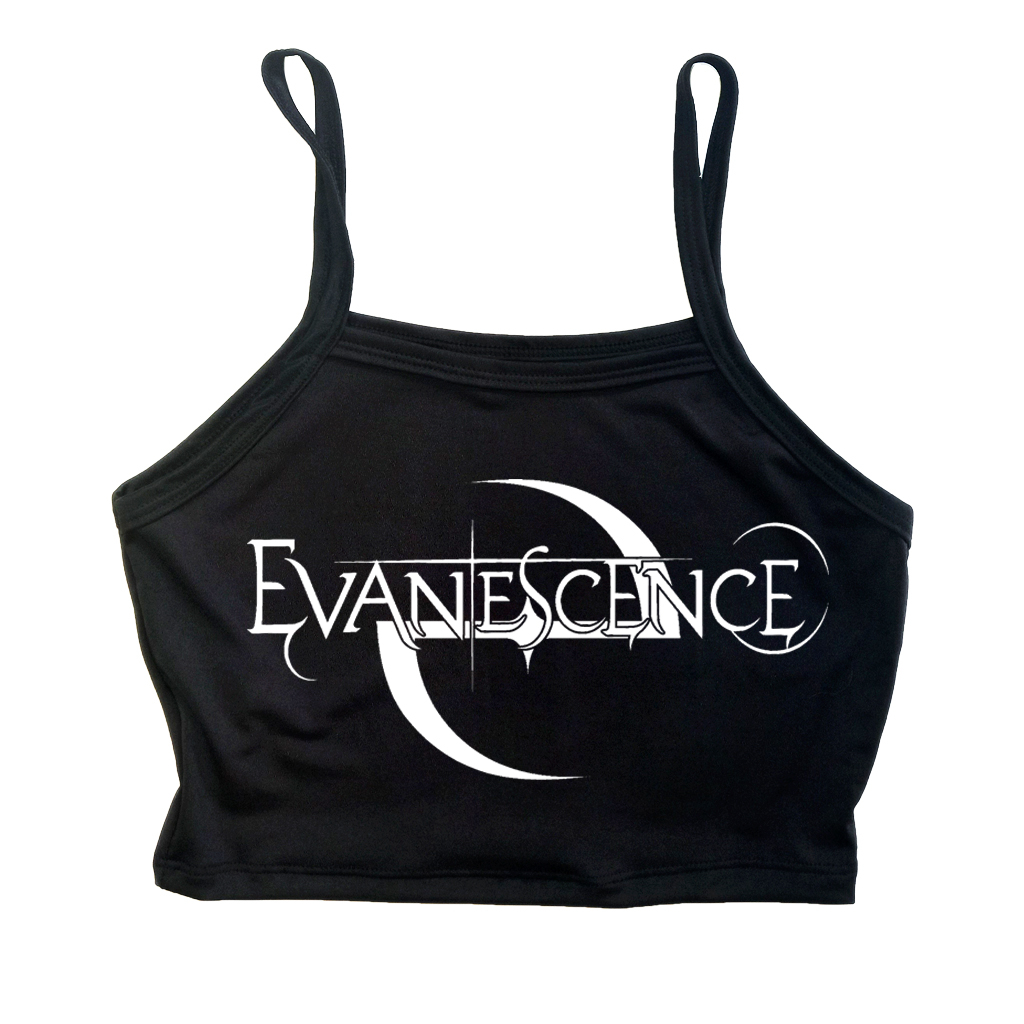 Cropped Evanescence | Shopee Brasil