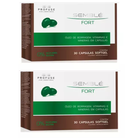 Suplemento Vitaminico Semble Fort C/60cps Colageno | Shopee Brasil