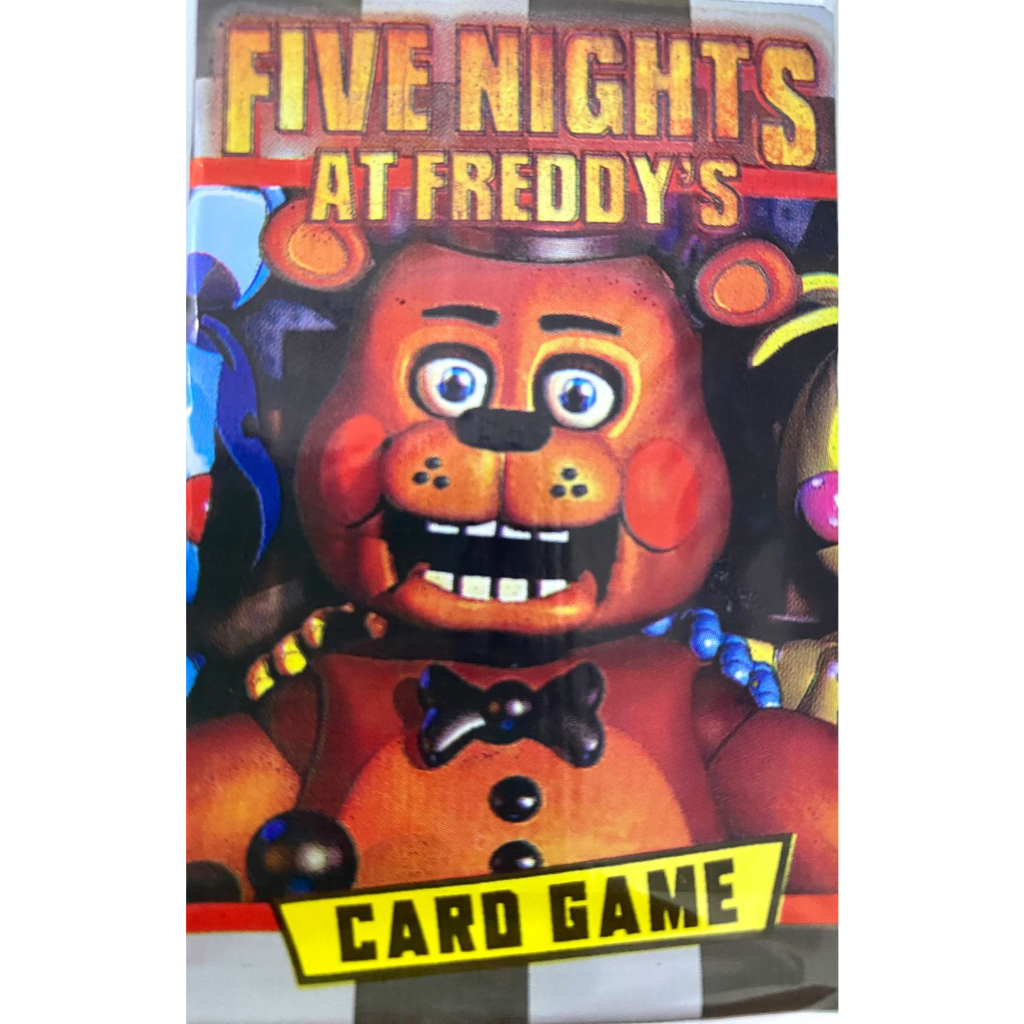 600 cards FIVE NIGHTS AT FREDDY'S = 150 pacotes fechados | Shopee Brasil