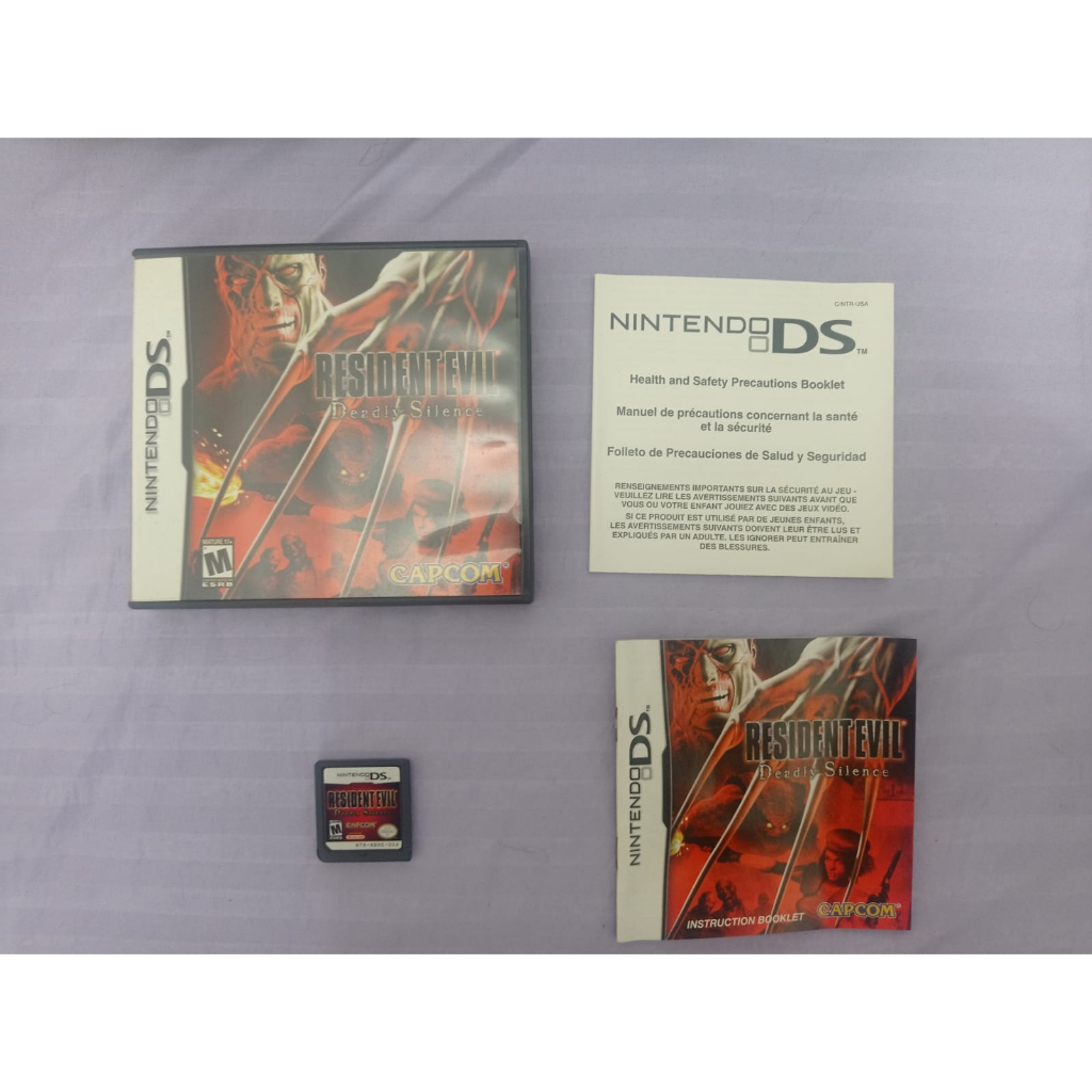 Resident Evil Deadly Silence Nintendo DS Original | Shopee Brasil
