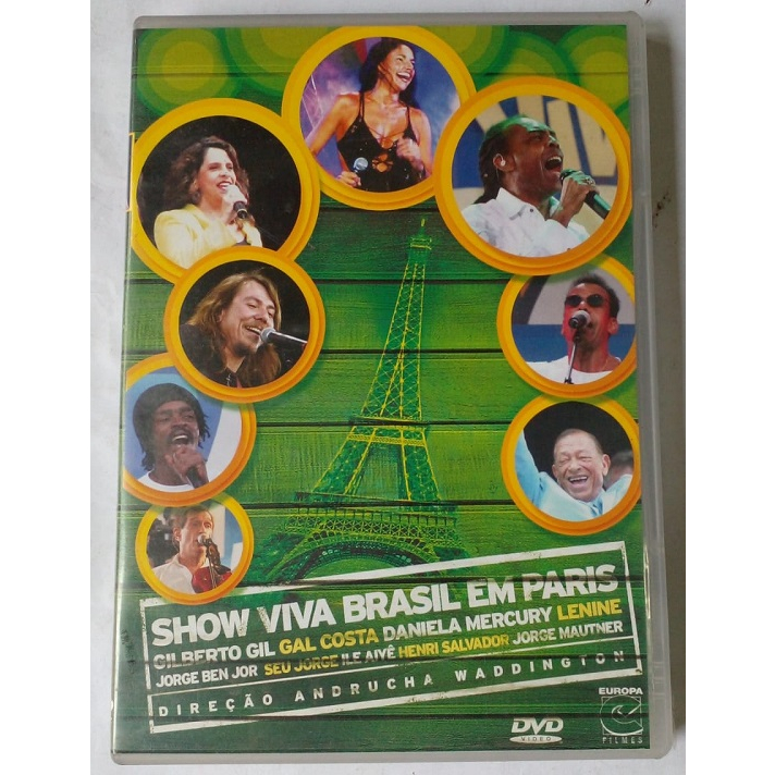 DVD Original - Show Viva Brasil em Paris | Shopee Brasil