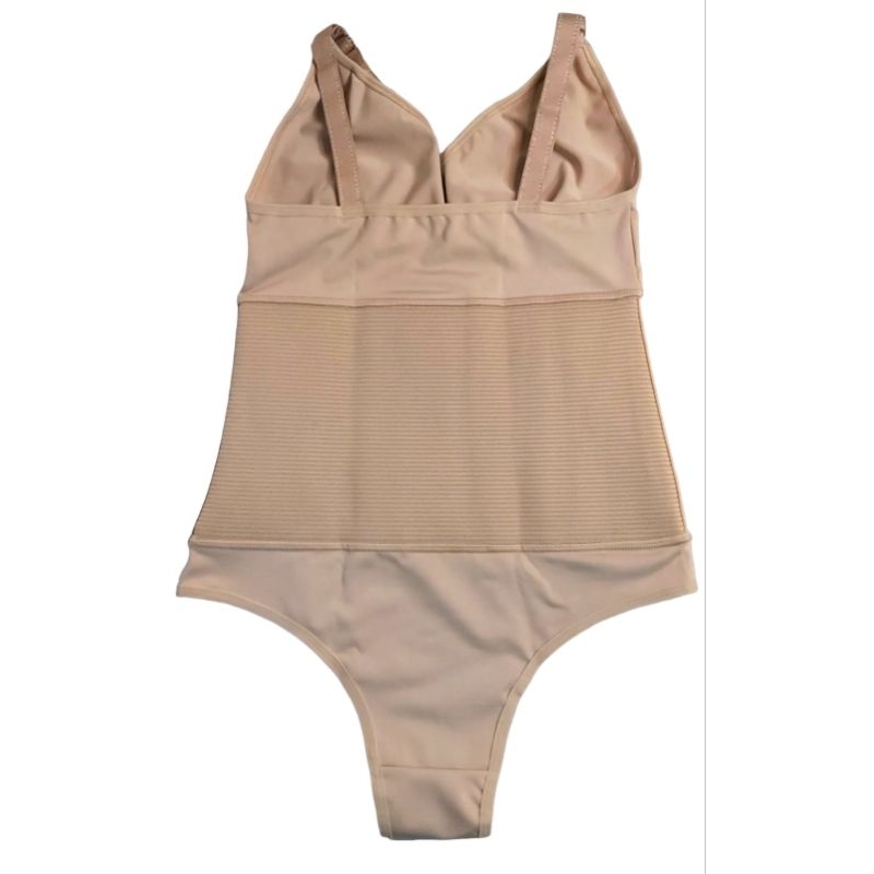 Body Modelador de Alta Compressão Suplex Alça Reforçada / Body Cinta ...