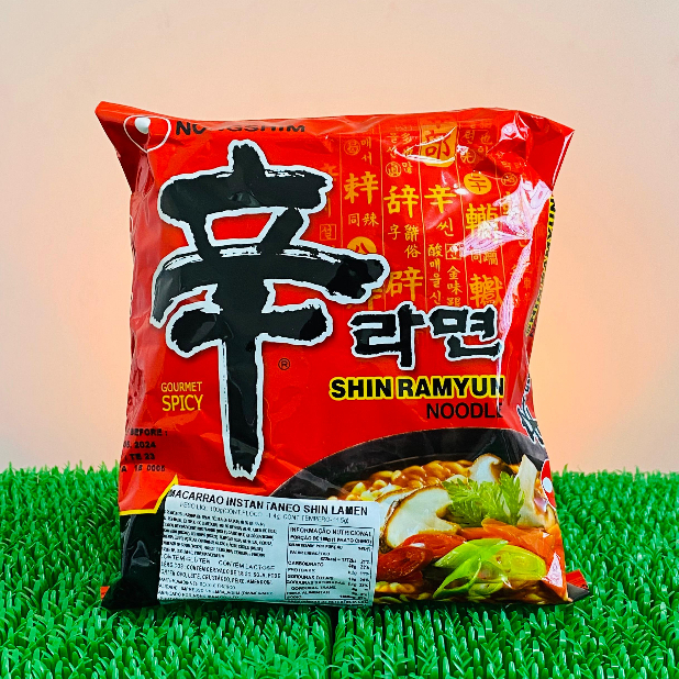 Lamen Coreano Shin Ramyun Nongshim 110g | Shopee Brasil