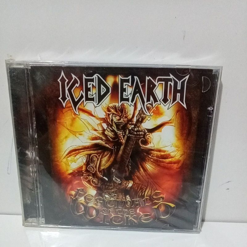 Cd Iced Earth Festivals Of The Wicked Lacrado de Fabrica original ...