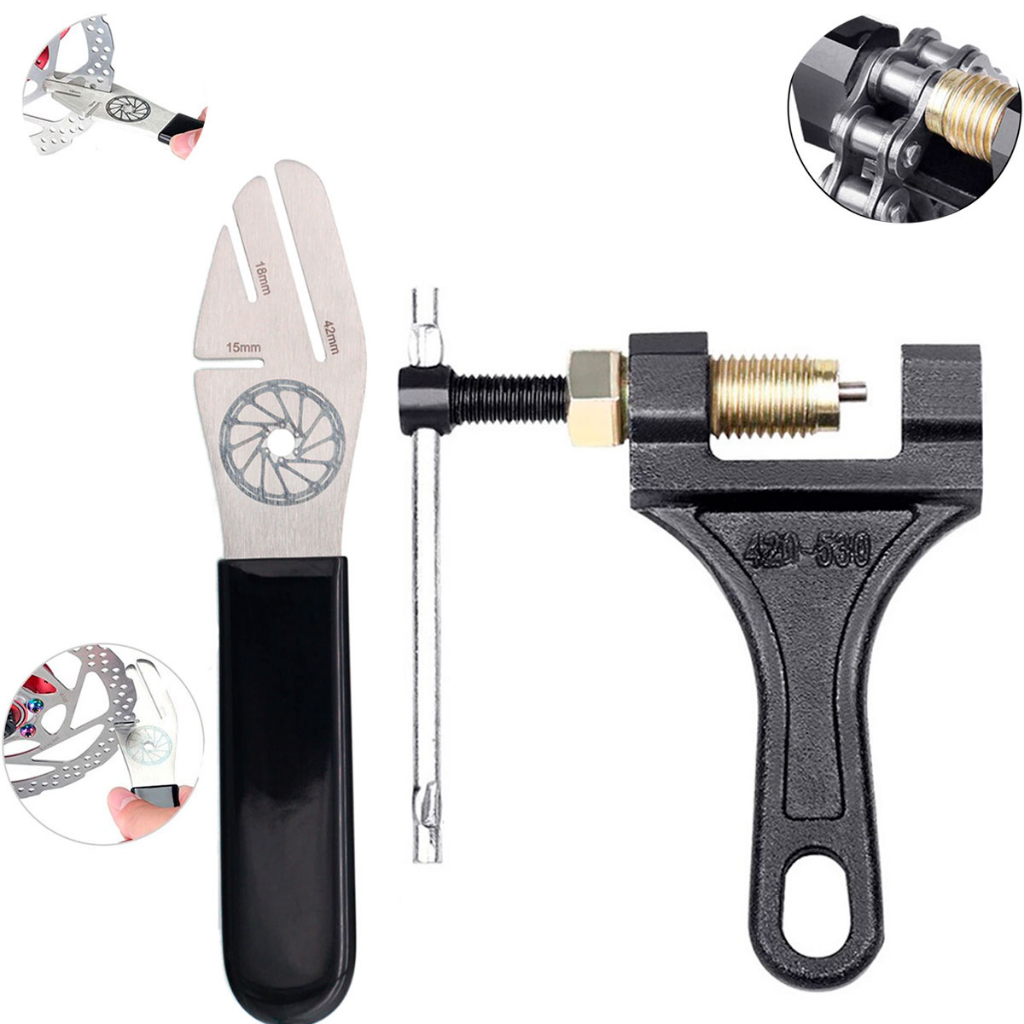 Chave Extrator De Corrente Moto Bike E Pino Tamanho 420 428 520 525 530 ...