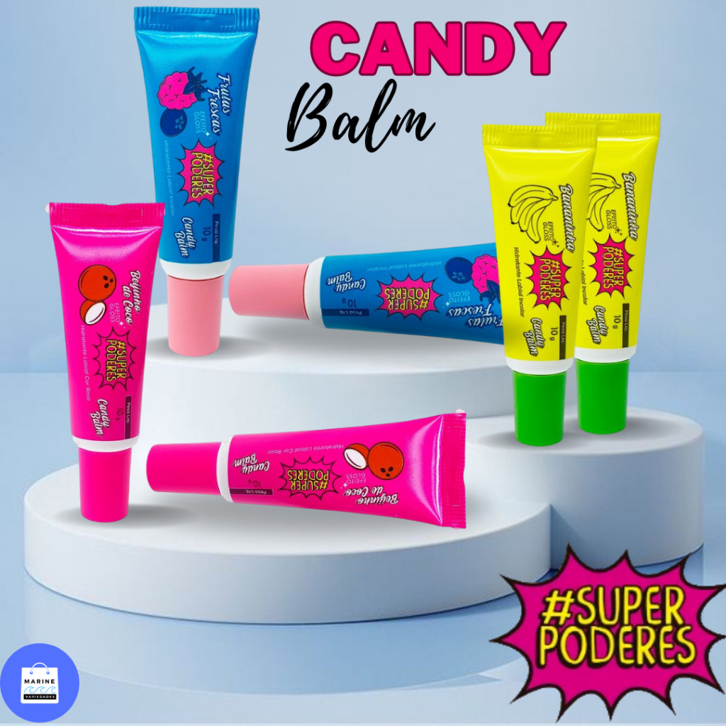 SuperPoderes=Carmed Fini Lip Balm Candy (Hidratante Labial - Gloss ...