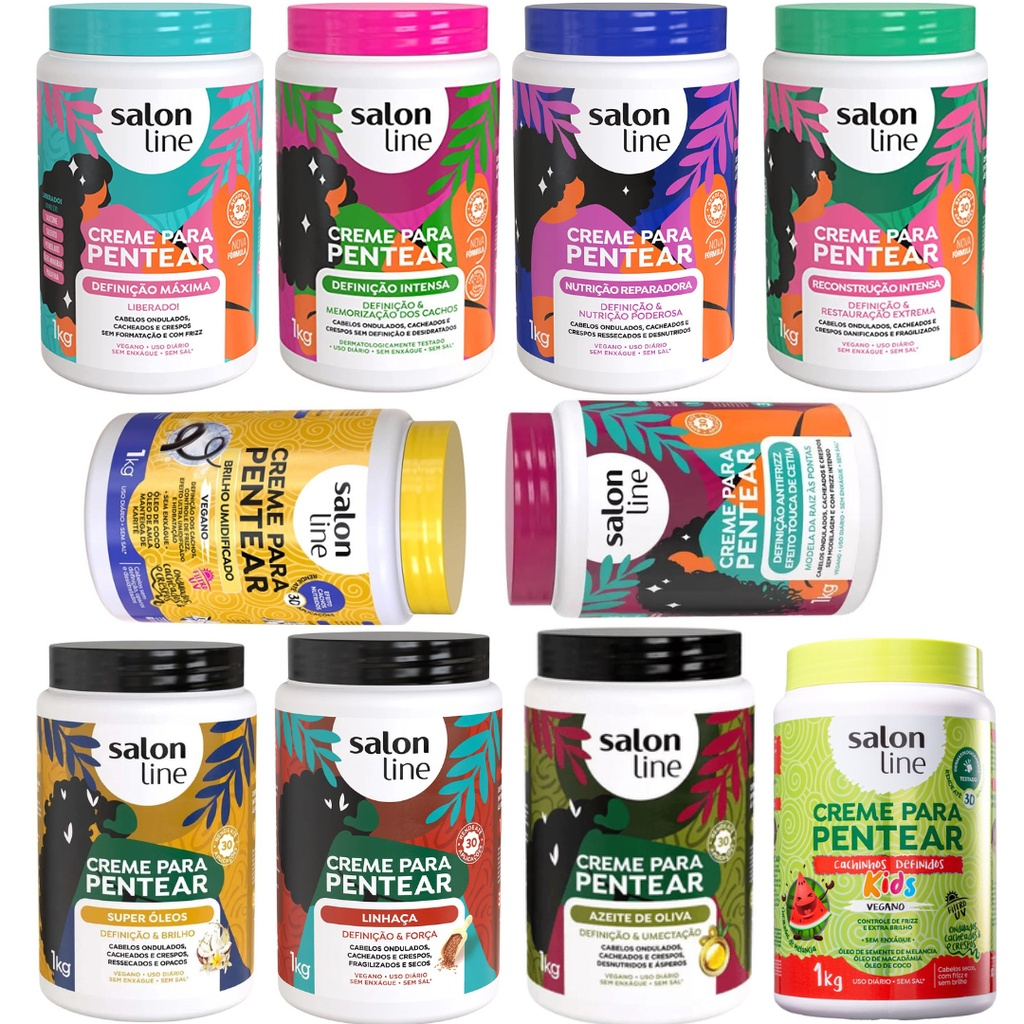 Creme de Pentear Salon line 1kg | Shopee Brasil