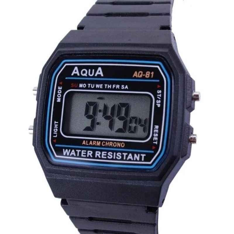 Relógio digital aqua original digital resistente esportivo a prova d ...