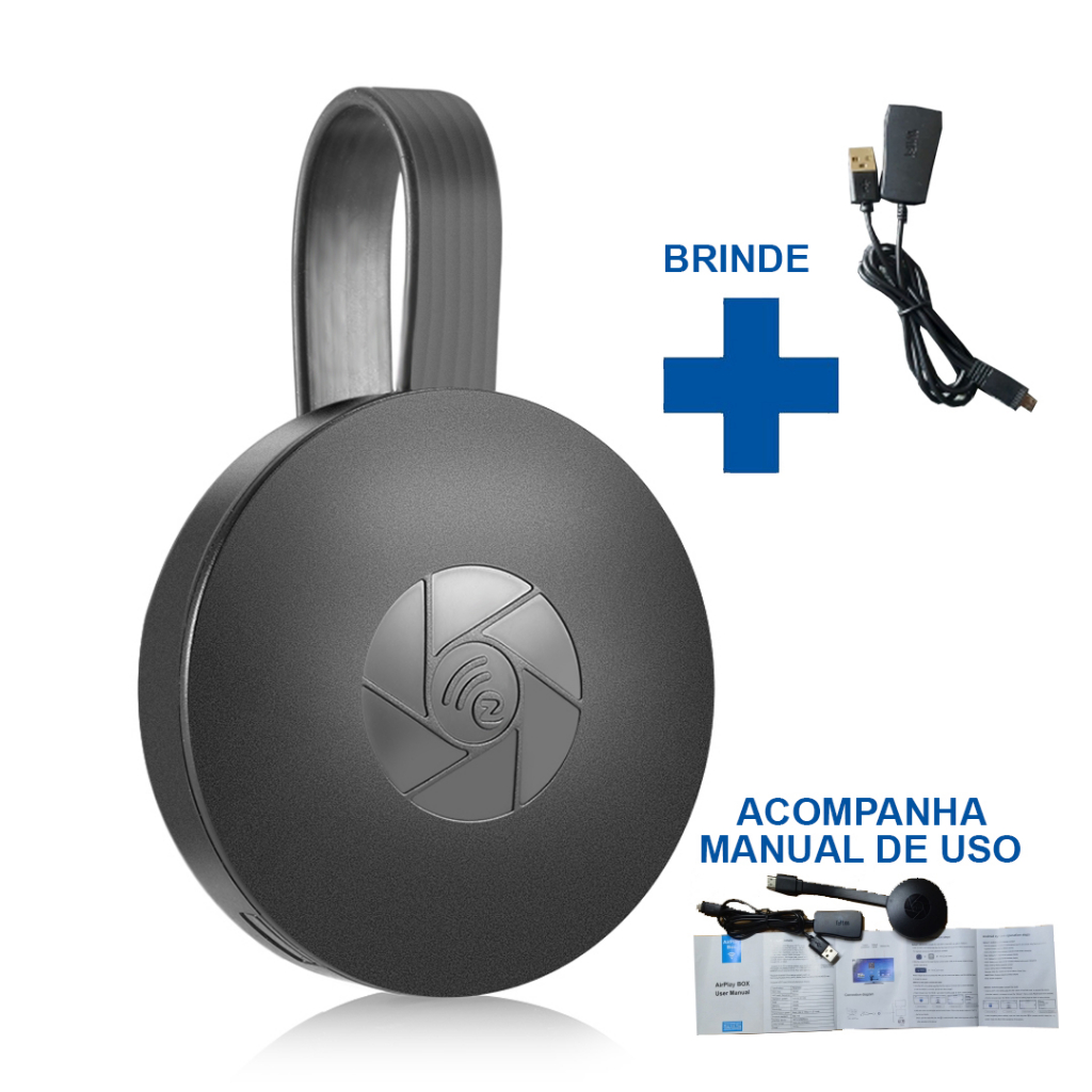 G2 4K Chromecast G2 4K Ultra HD Para TV Streaming Alta Definição ...