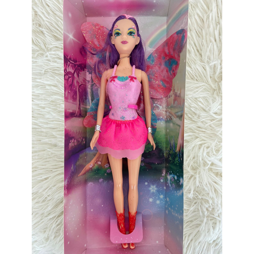Boneca Barbie Betty Fada Borboleta Well Kids | Shopee Brasil