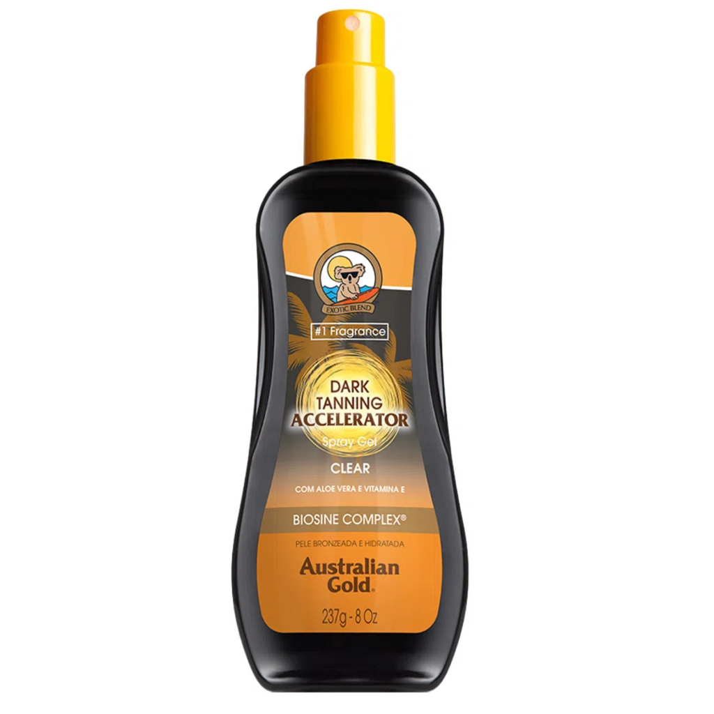 Australian Gold Dark Tanning Accelerator Spray Gel Clear 237g | Shopee ...