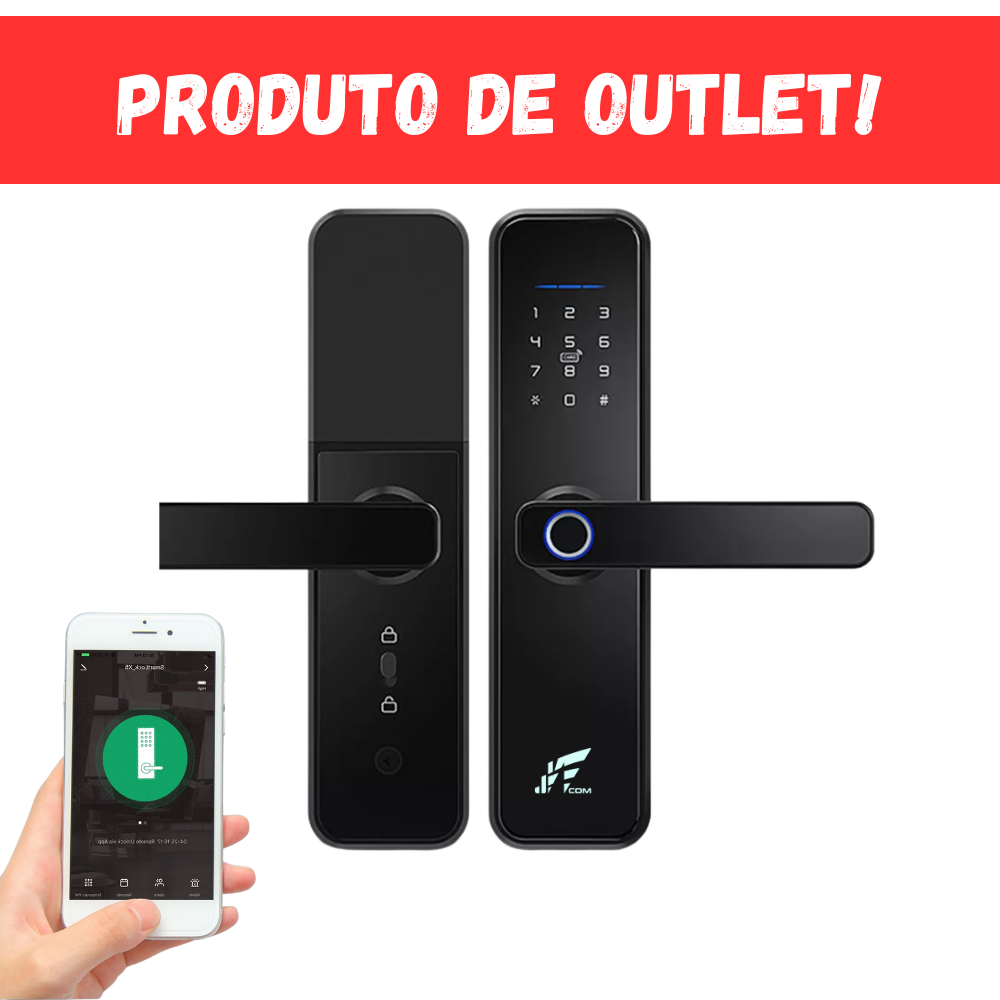 Fechadura Biométrica Touch Inteligente Wifi Digital | Shopee Brasil