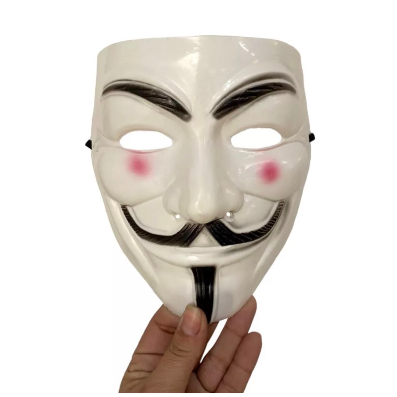 Máscara Anonymous V de Vingança C/Elastico Terror / Halloween ...