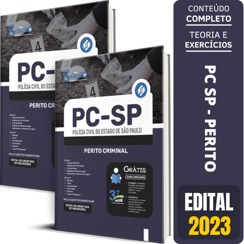 Apostila PC SP 2023 - Perito Criminal | Shopee Brasil Apostila PC SP 2023 - Perito Criminal | Shopee Brasil