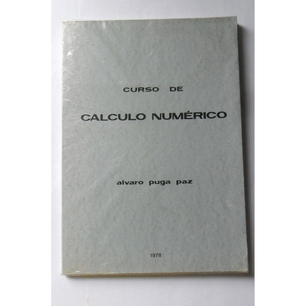 Curso de cálculo numérico alvaro puga paz | Shopee Brasil