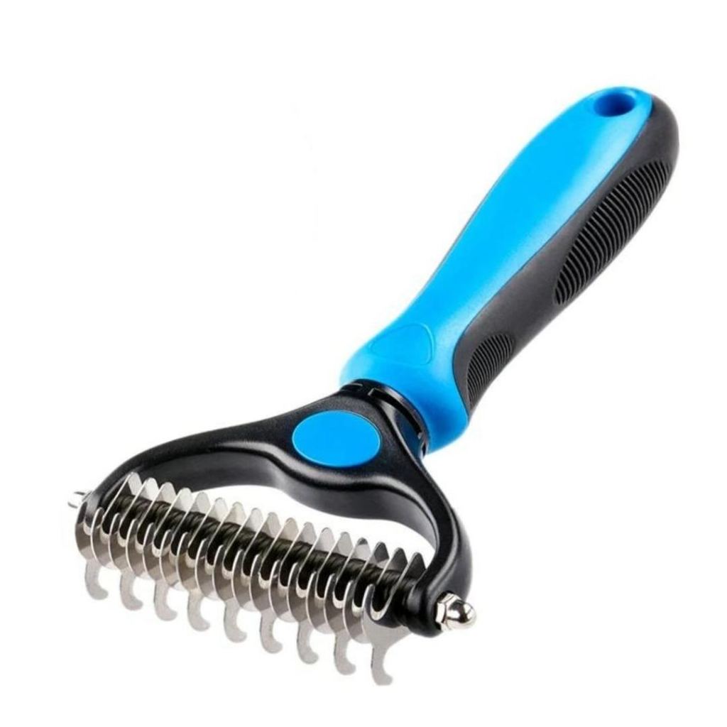 Rasqueadeira Removedor Azul - Tira Pelos Mortos - Pet, Animais, Gato ...