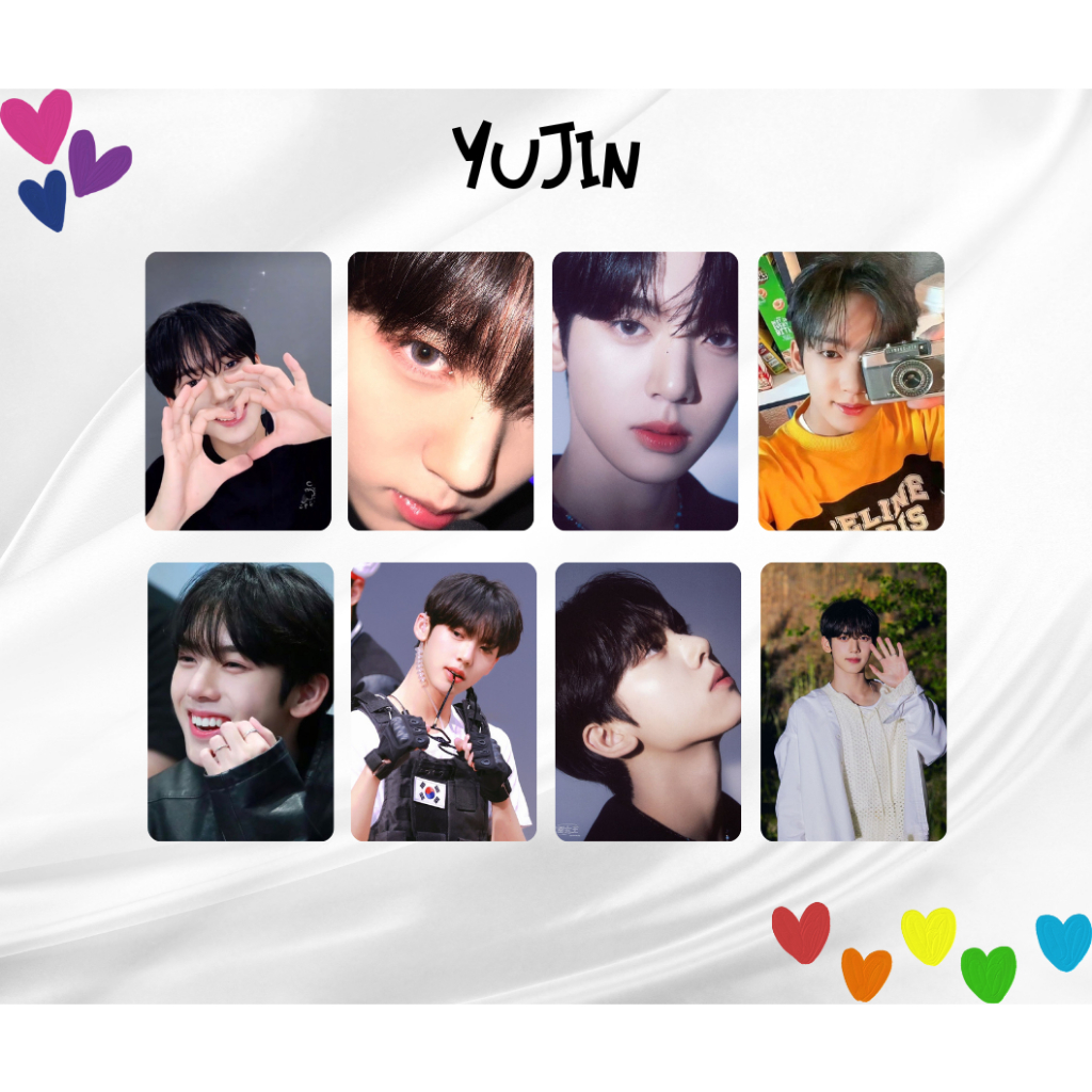 Zerobaseone Zb1 Kpop Fanmade Kit 9 Photocards Kim Ji Woong Zhang Hao Sung Han Bin Seok