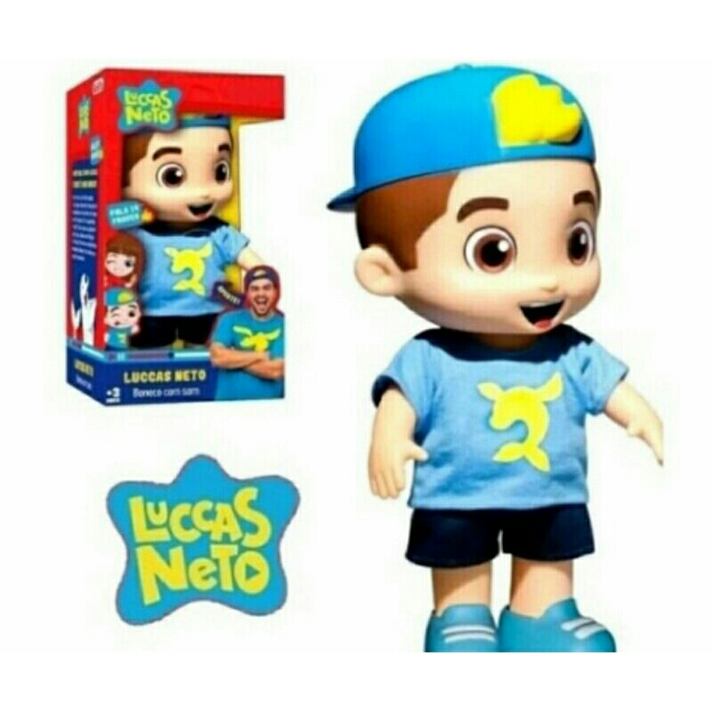Boneco Lucas Neto YouTube | Shopee Brasil