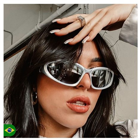 Óculos De Sol Y2k Cyberpunk Oval Rap Trap Espelhado Uv400 | Shopee Brasil