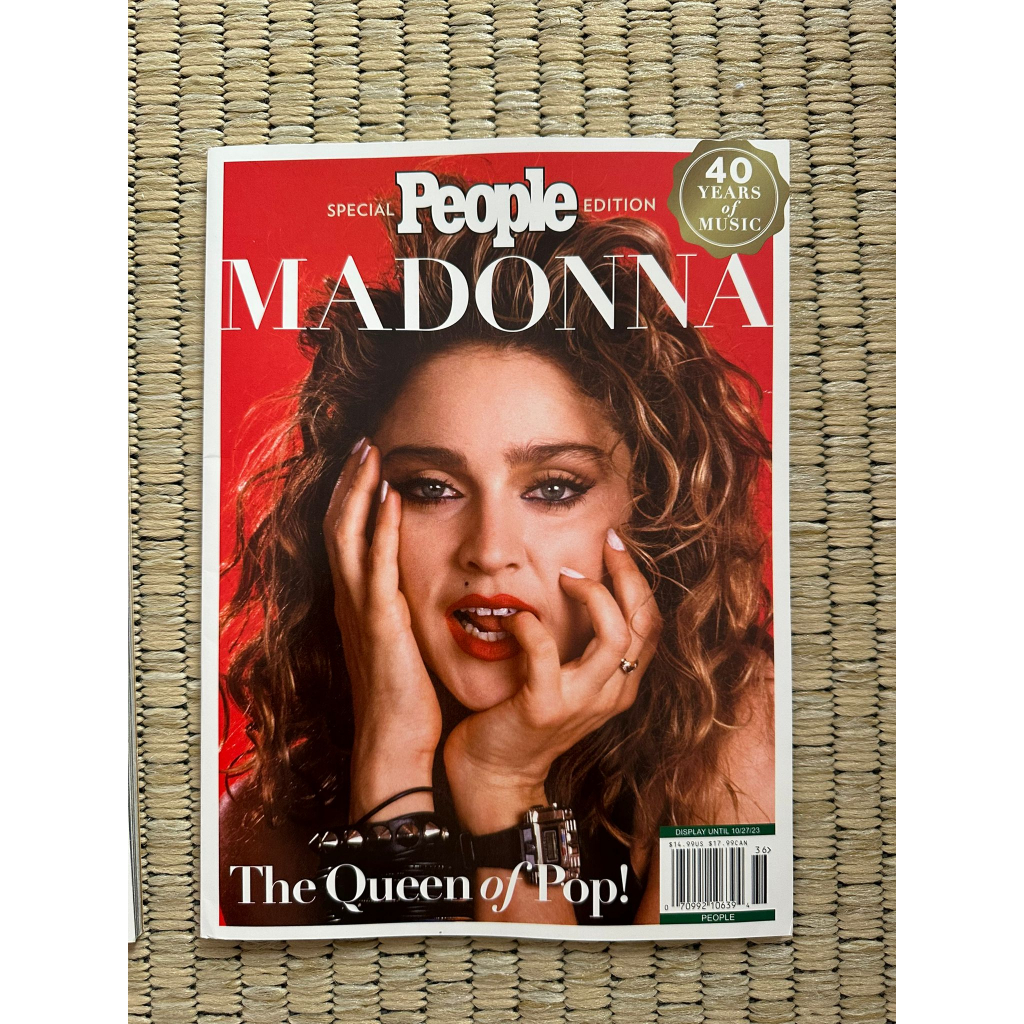 Revista Madonna Queen Of Pop - People Special Edition 2023 | Shopee Brasil