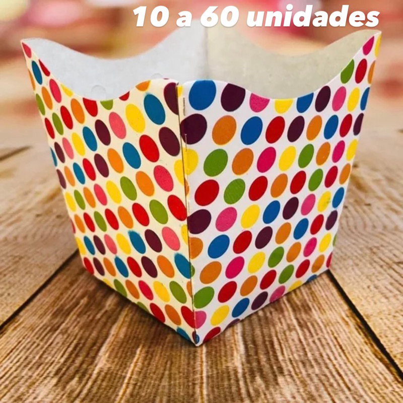 KIT Cachepô decorativo Papel cachepot Festas Flores Decoração COR TEMA ...
