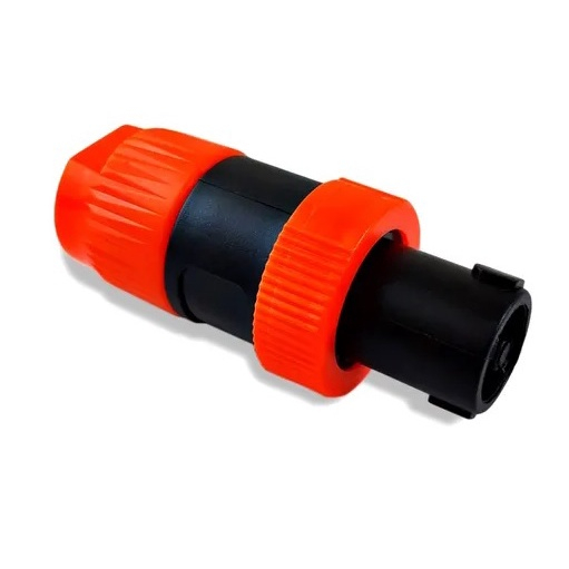 CONECTOR PLUG SPEAKON MACHO LARANJA KIT 2 UNIDADES | Shopee Brasil